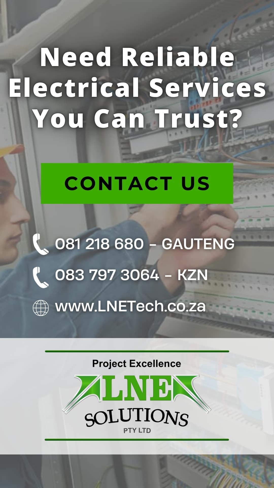 Need Reliable Electrical Services You Can Trust? - LNE Solutions